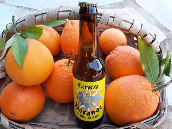 Cerveza de naranja DORANGE- botella 33 cl.